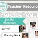 Childcare and Preschool Picture Schedule Cards - Early Intervention ...