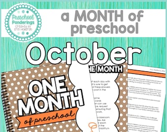 Preschool Lesson Plans for October Bible Based Learn Through Play Two ...