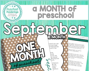 Preschool Lesson Plans for September - Bible Based - Learn Through Play ...
