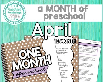 Preschool Lesson Plans for April - Bible Based - Learn Through Play ...