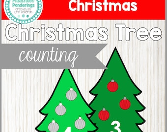 Preschool Christmas Activity, Marshmallow Counting Game, Christmas ...
