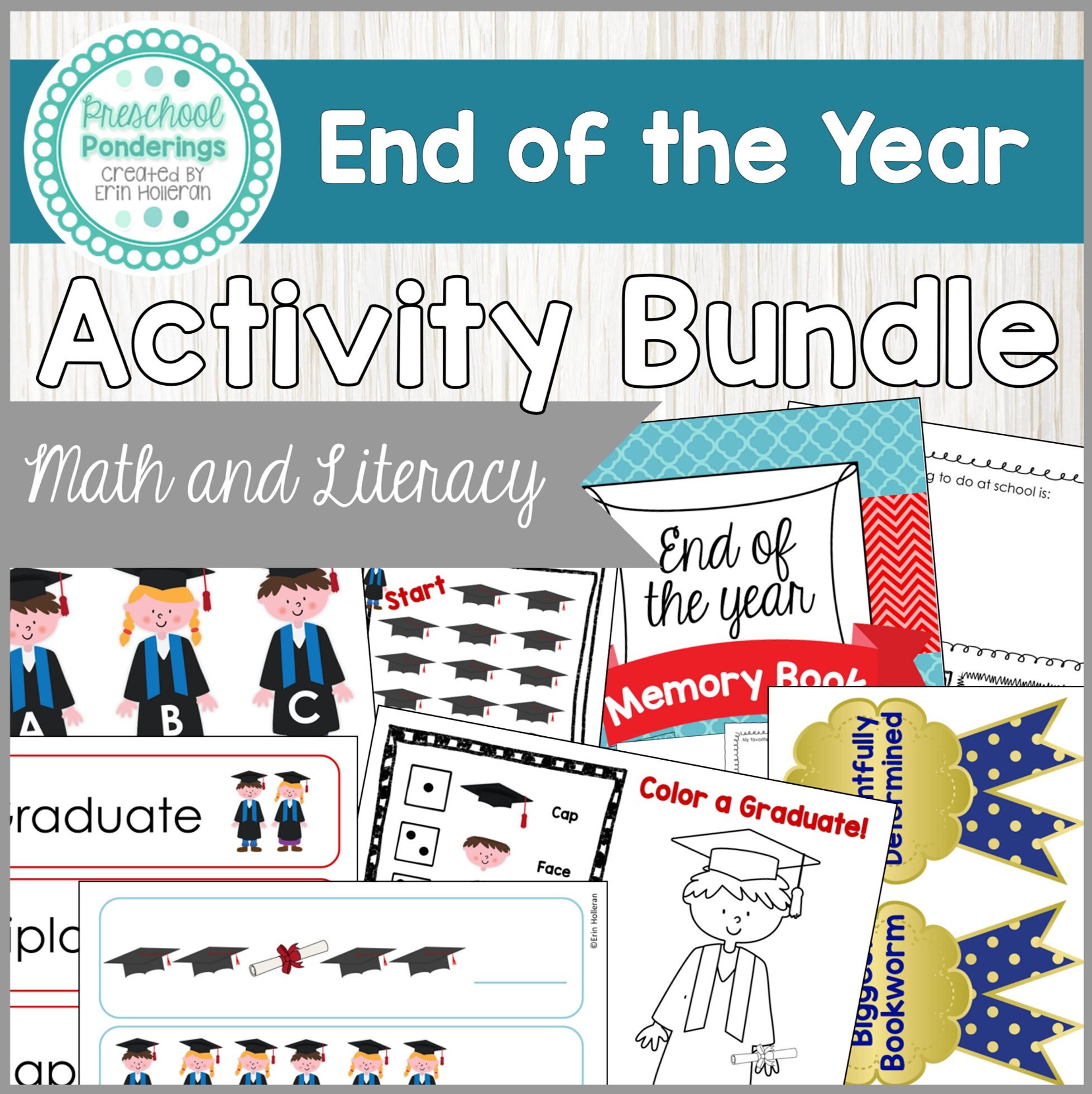 Preschool and Kindergarten Graduation Bundle - Etsy