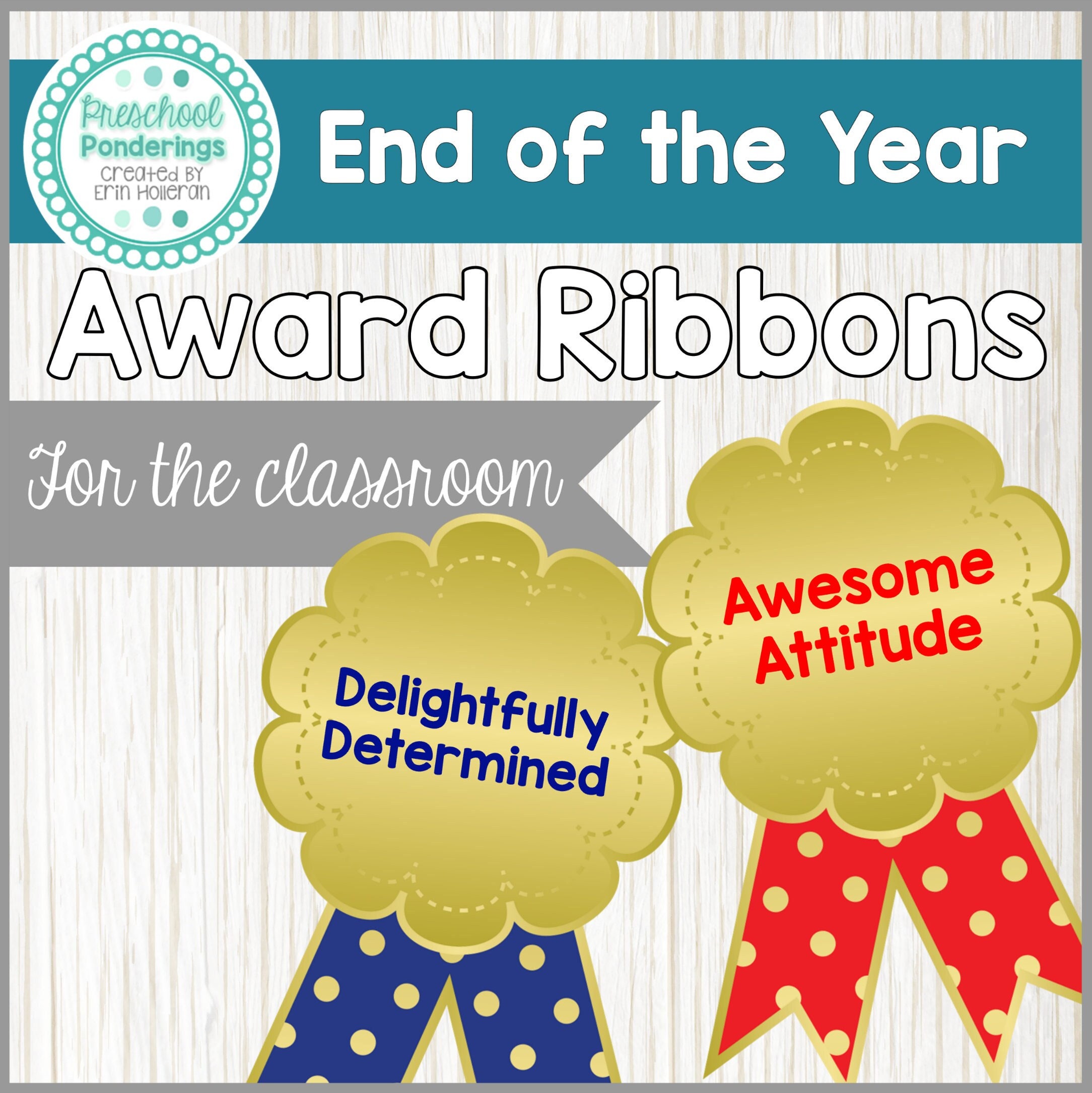 End of the Year Award Ribbons (perfect for Graduation) - Etsy