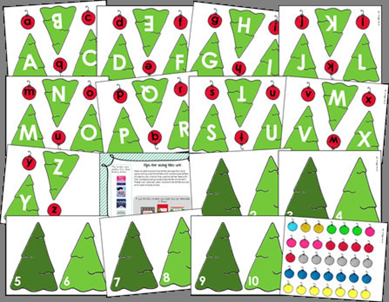 Printable Christmas Activity Bundle - Etsy