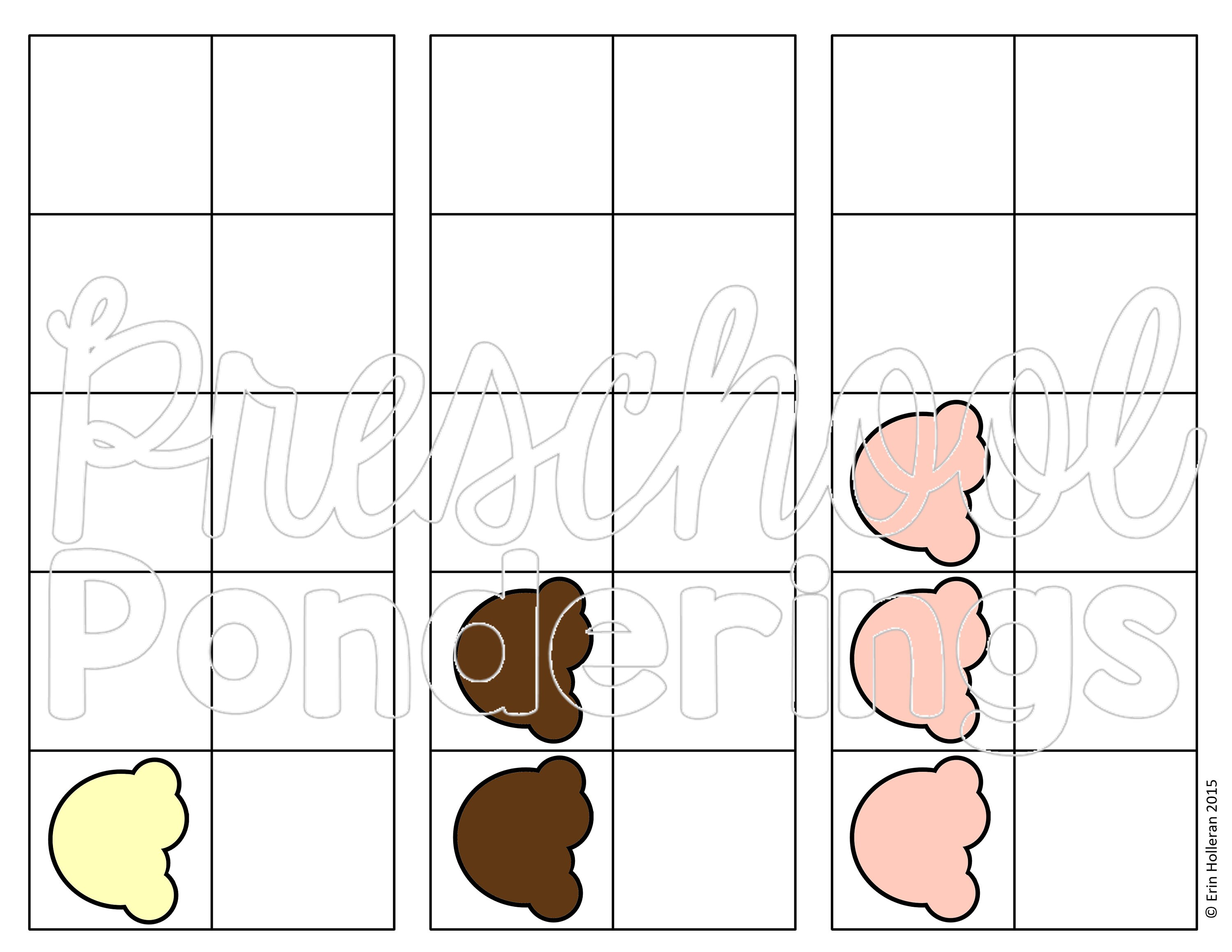 Ice Cream Numbers Preschool Math Numbers and Counting - Etsy