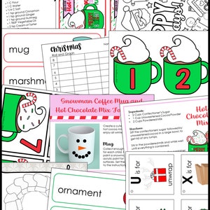 Preschool Lesson Plans and Activities - December With Christmas Themes ...