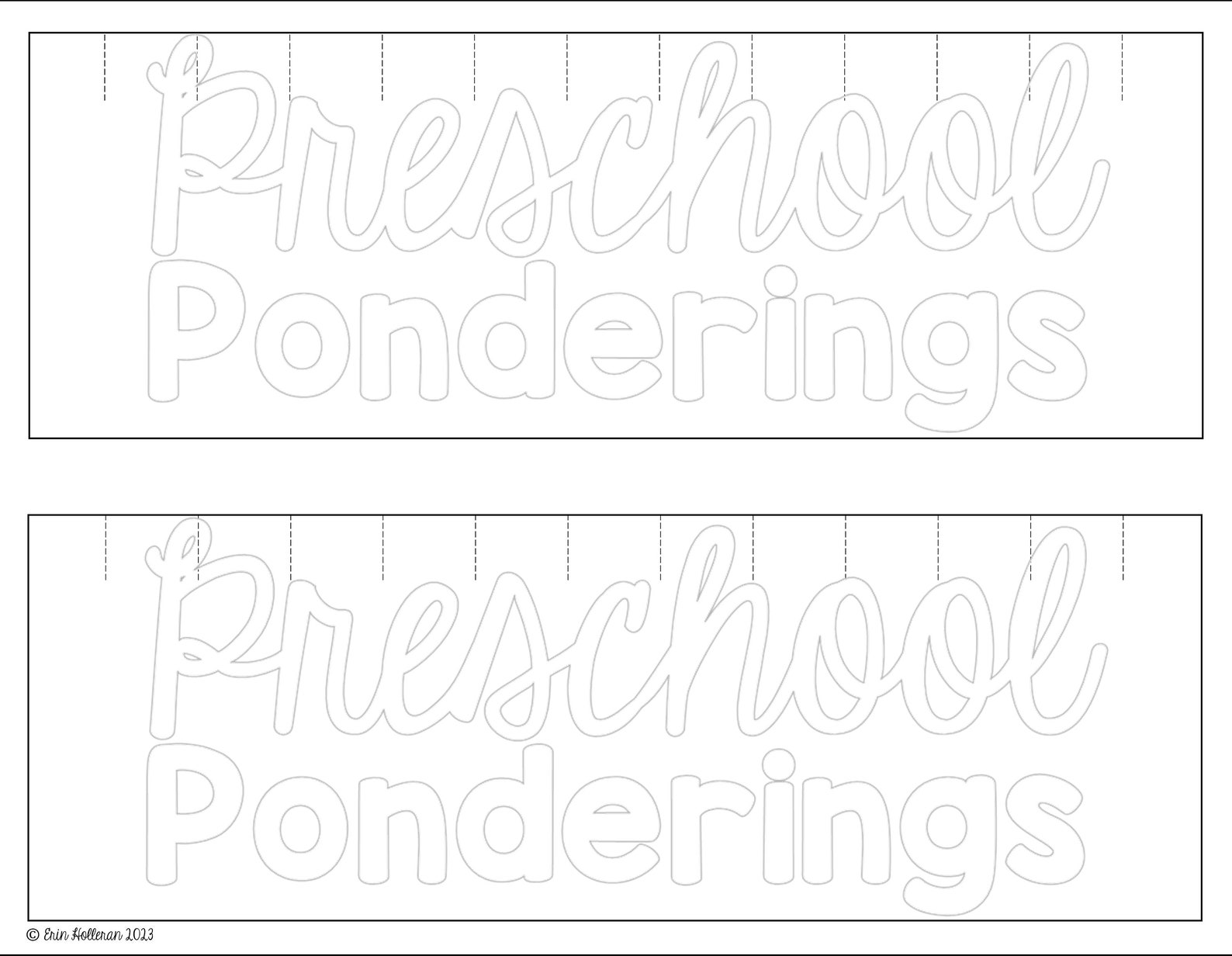 Graduation Cap Template - Preschool and Kindergarten - Etsy