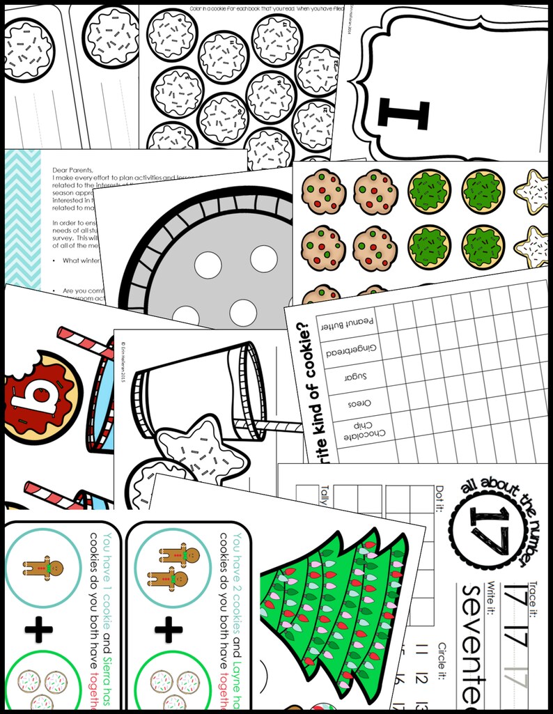 Preschool Lesson Plans and Activities - December With Christmas Themes ...