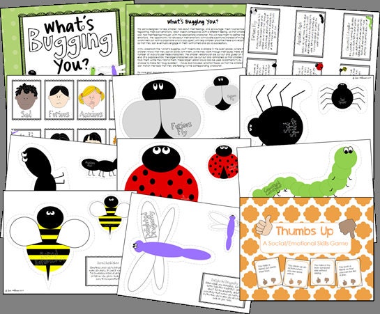 Preschool Social Emotional Skills Bundle - Etsy