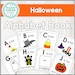 Halloween Alphabet Book - Etsy
