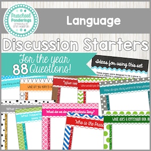 Open Ended Questions Preschool - Etsy