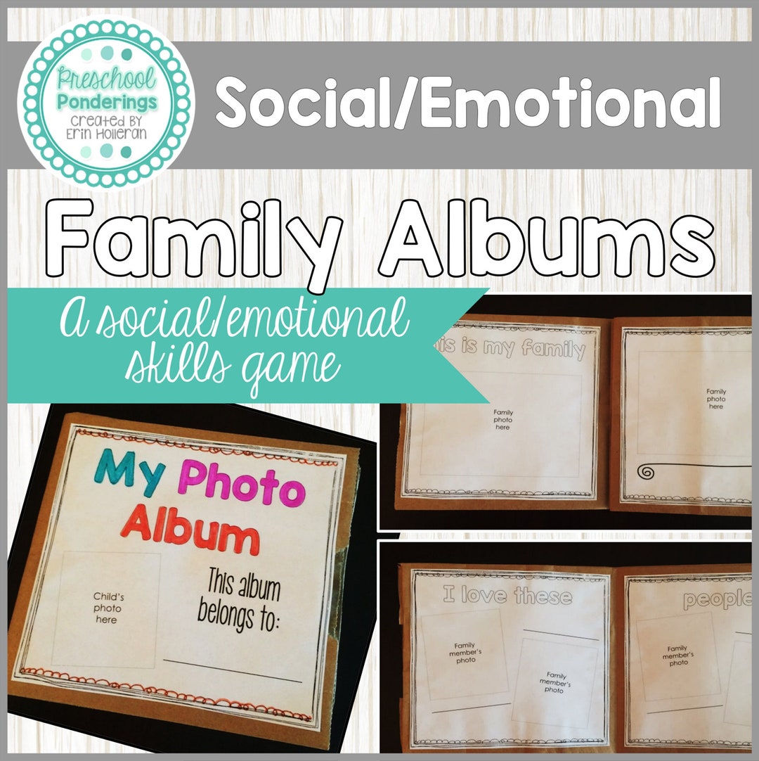 All About Me Photo Album Project - Preschool Social Emotional - Etsy