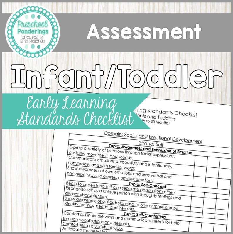 Infant Toddler Developmental Assessment - Etsy