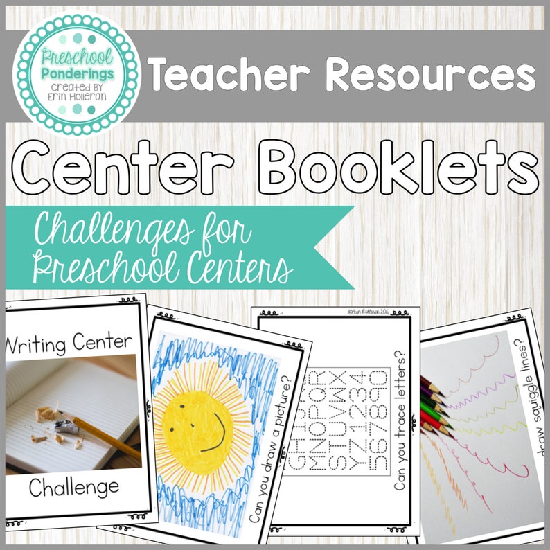 Preschool Classroom Centers - Ideas for Independent Work - Etsy