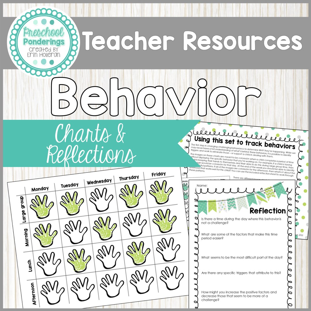 Behavior Logs - Tracking and Managing Challenging Behaviors - Etsy