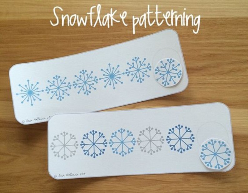 Winter - Preschool Math Snowflake Patterning - Etsy