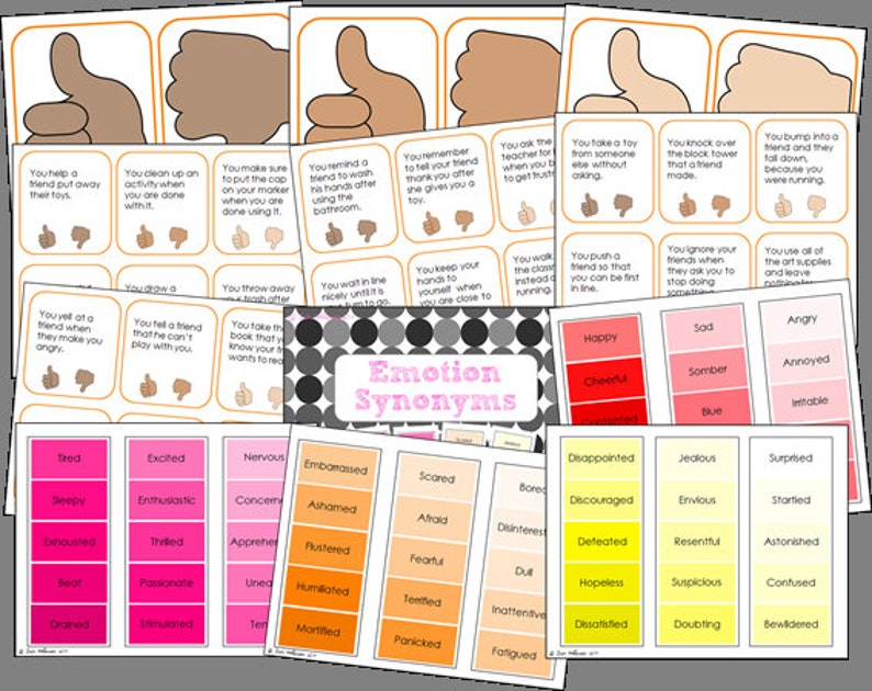 Preschool Social Emotional Skills Bundle - Etsy