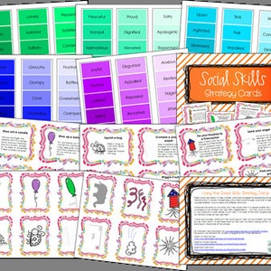 Preschool Social Emotional Skills Bundle - Etsy