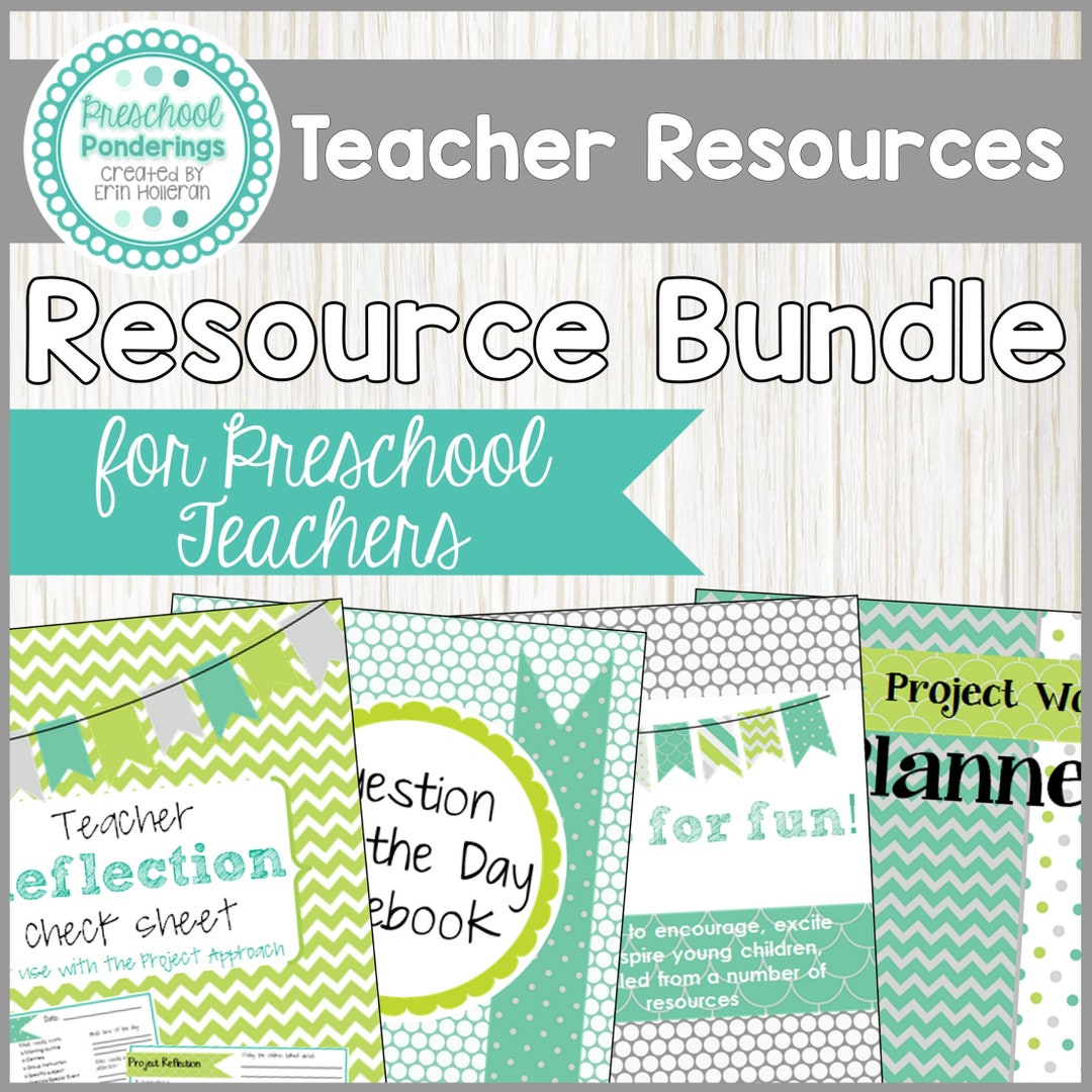 Teacher Resource Bundle - for Infant, Toddler and Preschool Teachers - Etsy