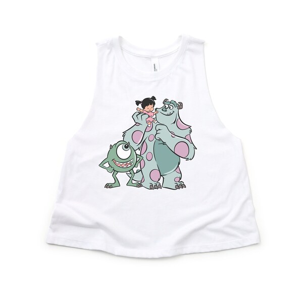 Monster Inc Women Crop Top - Etsy