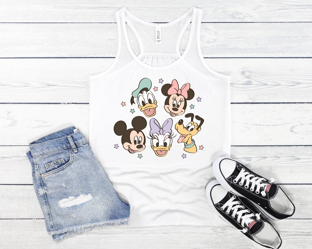 MICKEY & MINNIE Tank, Girls Disney Tank, Disneyland Tank, Disney World ...