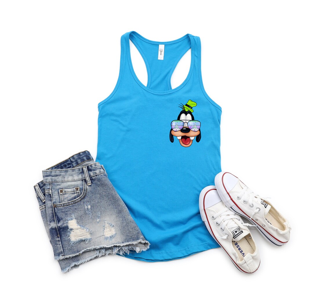 GOOFY INSPIRED Tank, Women's Disney Tank Top, Disneyland Tank, Summer ...