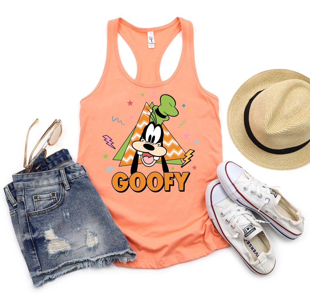 GOOFY INSPIRED Tank, Women's Disney Tank Top, Disneyland Tank, Summer ...