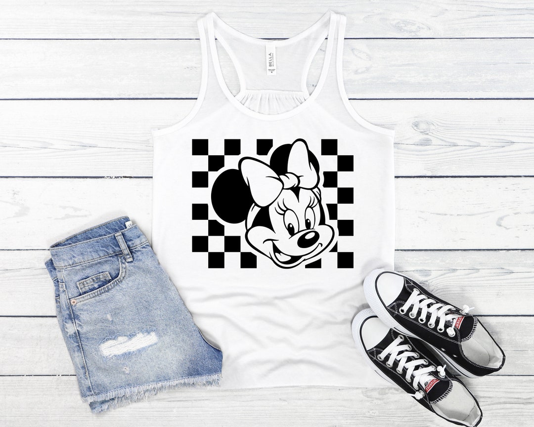 MINNIE MOUSE TANK, Disney Inspired Tank, Disneyland Tank, Disney World ...