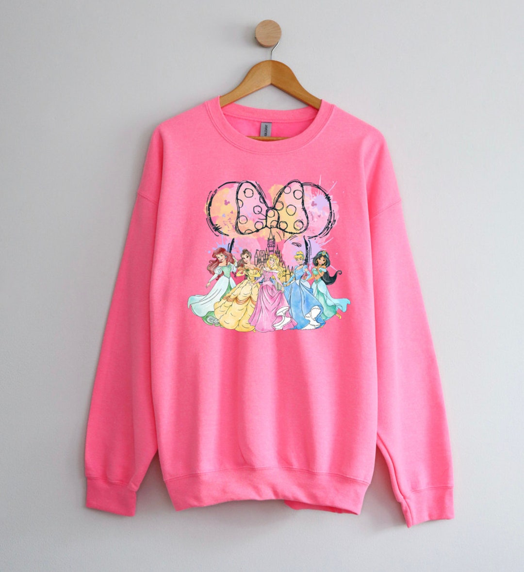 Disney Inspired Fleece, PRINCESS CASTLE Sweatshirt - Etsy
