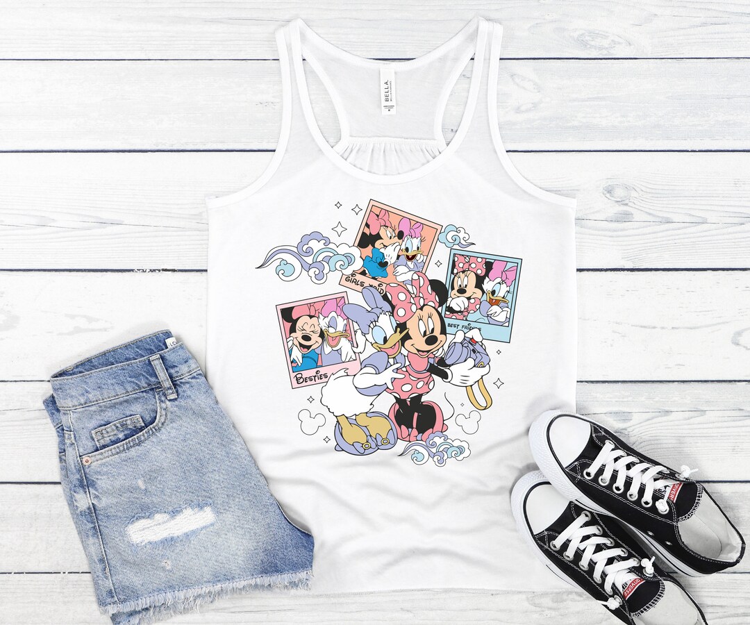 Disney Inspired Tank, MINNIE & DAISY BESTIE Shirts, Disneyland Tank ...