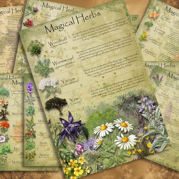 Magical Herbs - Etsy