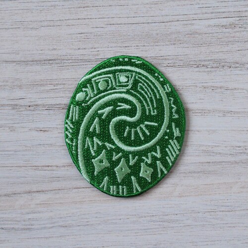 Sea Conch Embroidered Patch. Embroidered Sea Shell Patch. Sew | Etsy