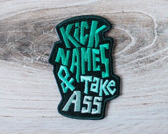Kick Ass Patch - Etsy