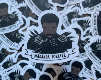 Wakanda Forever Sticker - Etsy