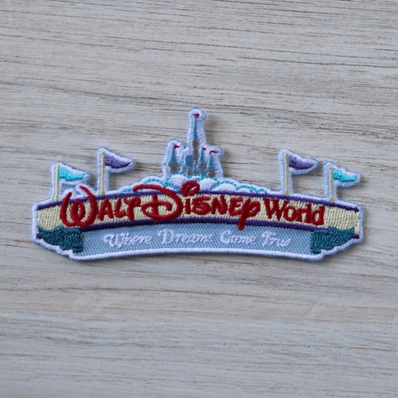 Walt Disney World Marquee Iron on Patch | Etsy