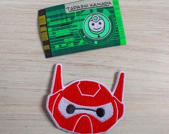 Baymax Patches Iron on Patches Big Hero Iron on Patch Patches - Etsy