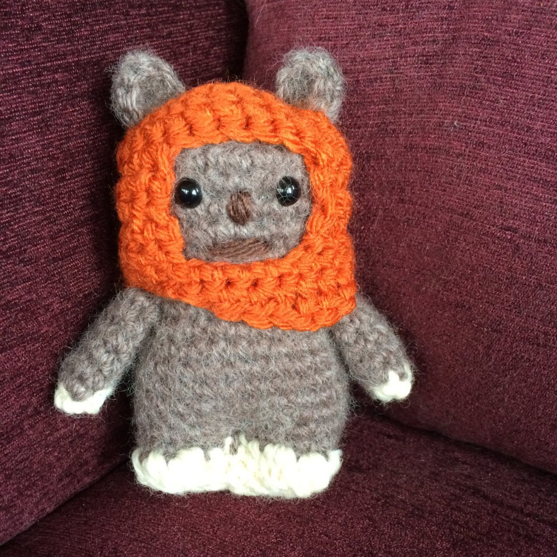 Star Wars Wicket the Ewok Amigurumi Hand Crocheted - Etsy