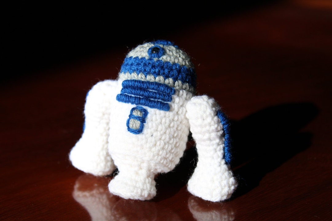 Star Wars R2-D2 Amigurumi, Hand Crocheted - Etsy