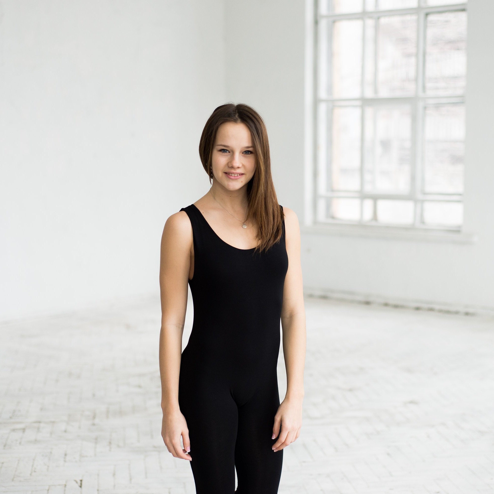 Black Yoga Catsuit, Womens Overall, Bodysuit Women, Yoga Clothes ...