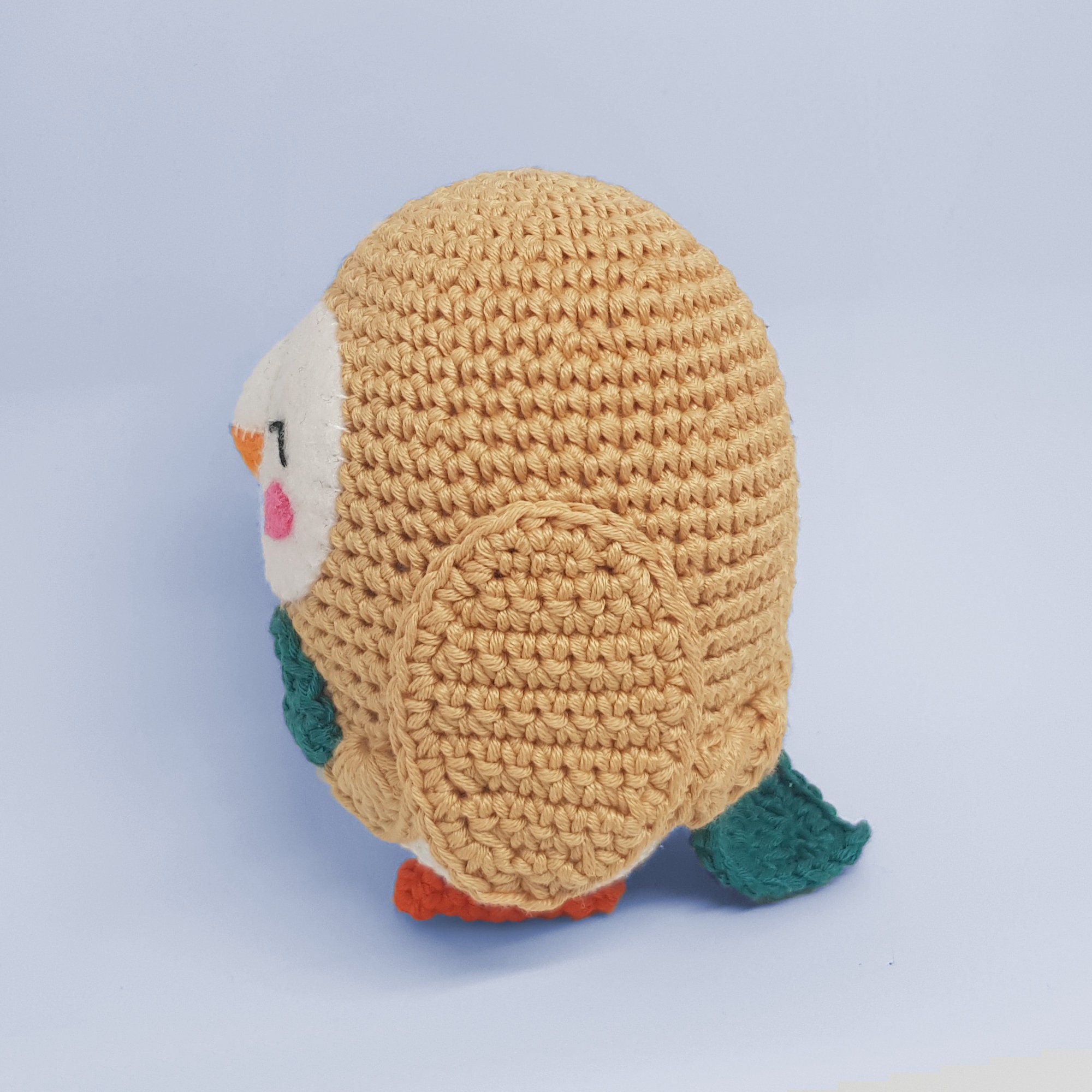 Download Pattern: Amigurumi Rowlet Crochet Owl Plush PDF - Etsy.de