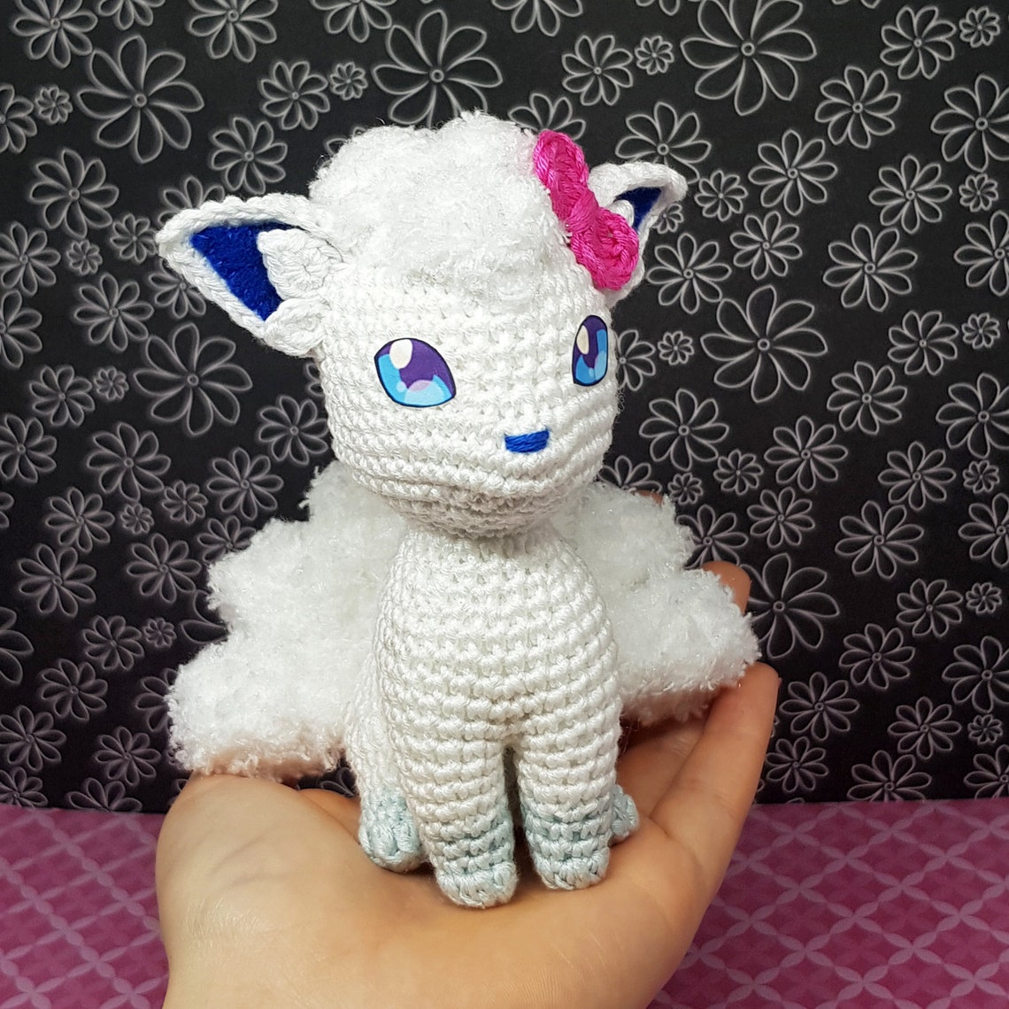 Download Pattern: Amigurumi Alola Vulpix Crochet Pokemon PDF | Etsy