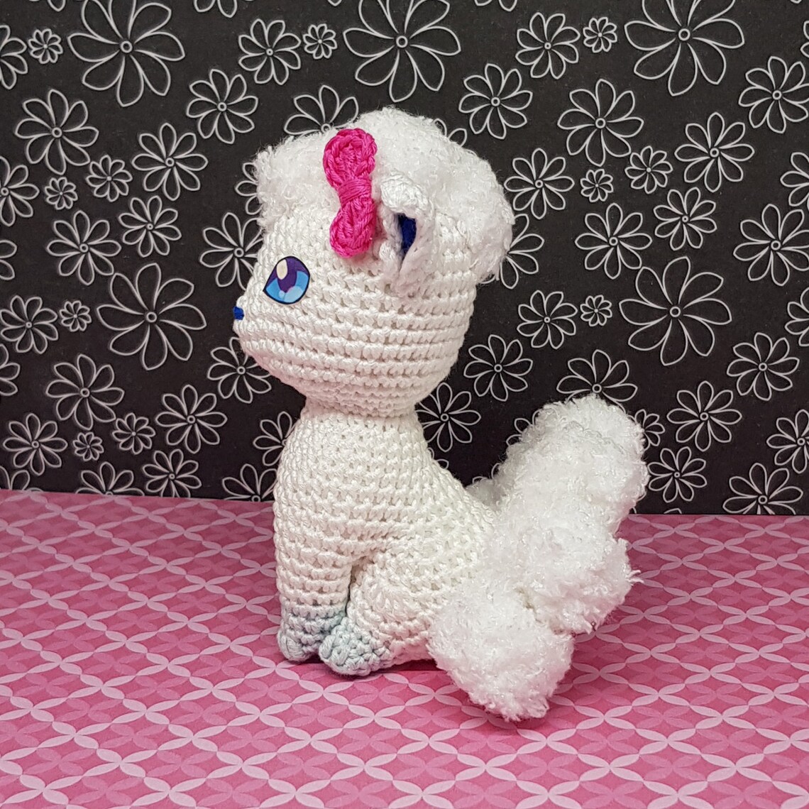 Download Pattern: Amigurumi Alola Vulpix Crochet Pokemon PDF | Etsy