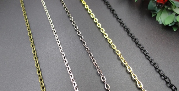 5M Length DIY Essential Chains-34mmbracelet Chaindiy | Etsy