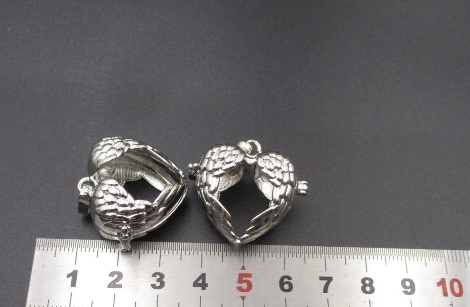 1pcs 14×25×30mm Wing Cage Pendant,cage Charm for 18mm Flat Beads,2 ...