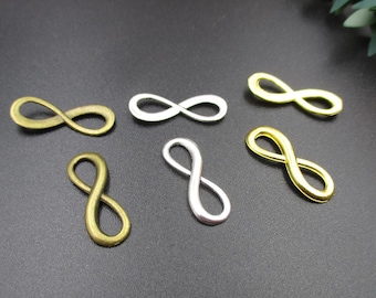 Infinity Charm | Etsy