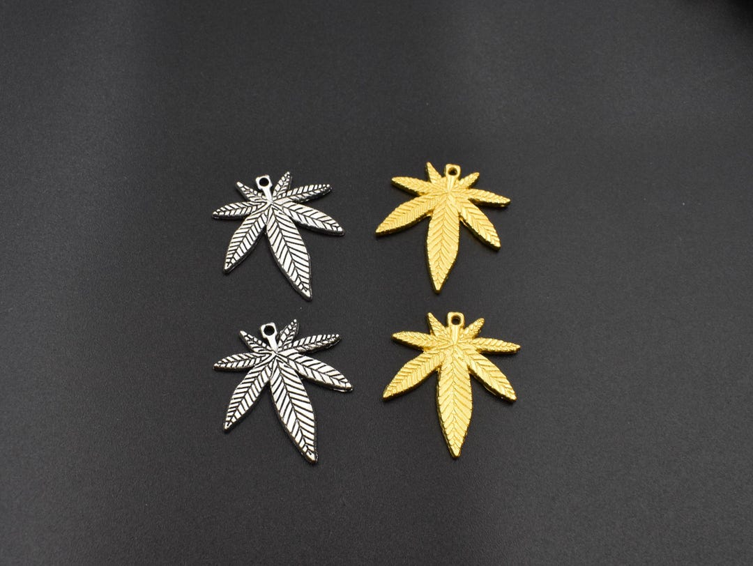 10pcs 22×25mm Maple Charms,2 Colors Available-p2620 - Etsy