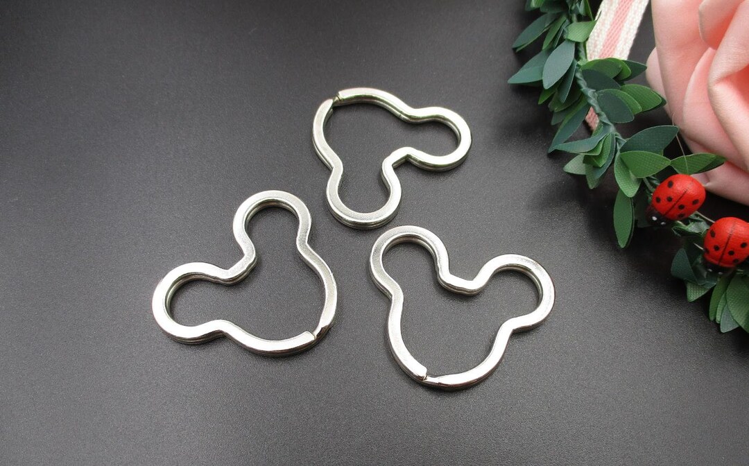 10pcs Silver Key Rings, Split Ring for Key Chains-p2351-b - Etsy