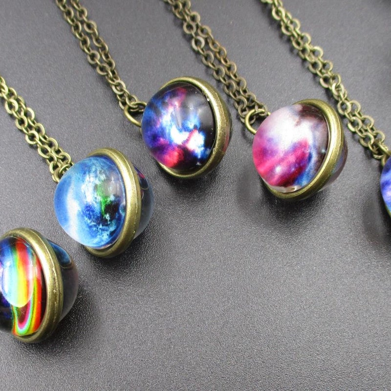 Galaxy Necklace - Etsy