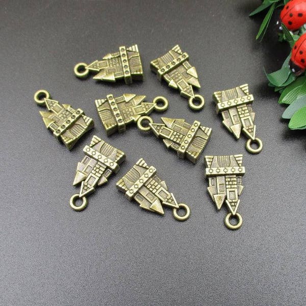 Castle Charms - Etsy