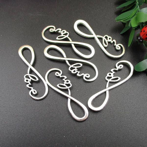 Infinity Charm - Etsy